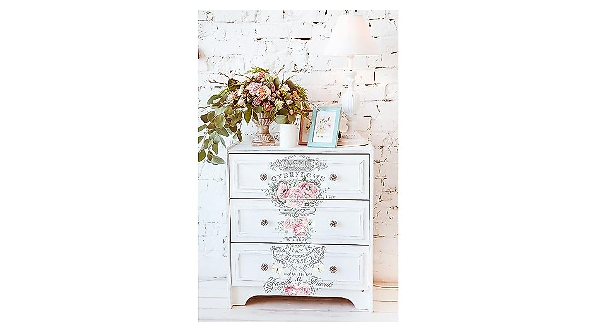 Prima Marketing Redesign Decor Transfers - Overflowing Love