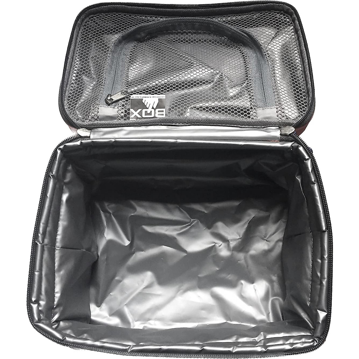 Lunch box great insulated, bag cooler, for men-women, thermal reusable, leakproof, black