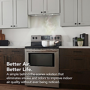 Broan- NuTone BBN1303SS Custom Built Insert with 2-Speed Exhaust Fan and Light, 300 Max Blower CFM, Stainless Steel, 30-Inch Range Hood Power Pack