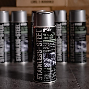 Stainless Steel Rust Protective Spray Paint - STAINLESS STEEL SPRAY 16 Oz. Can, 13 Oz. Net Wt