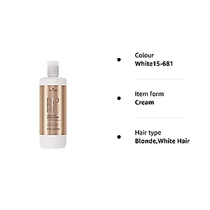 Schwarzkopf Professional Blonde Me Premium Developer Oil Formula 33.8 oz/1000ml (9% ; 30 Volume)