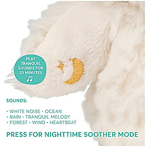 GUND Baby Sleepy Eyes Owl Bedtime Soother Plush Owl Stuffed Animal Night Light & Sound Machine for Baby Boys and Girls, 8”