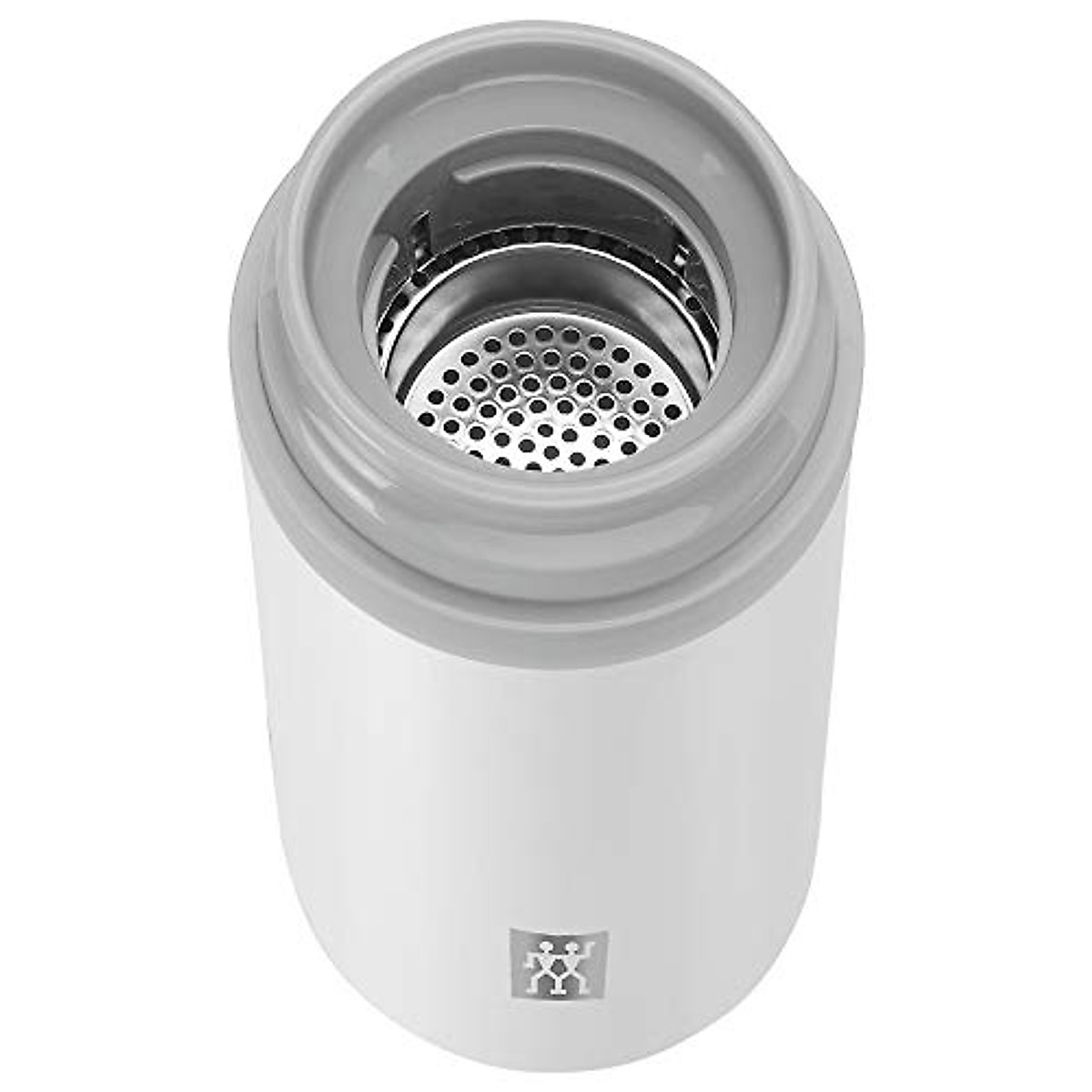 ZWILLING Thermo Tea & Fruit Infuser, 14.2 oz, Silver-White