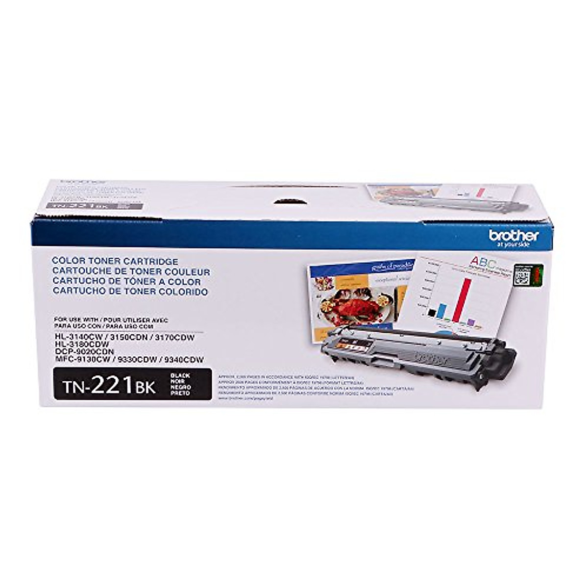 Brother Genuine TN221BK TN225C TN225M TN225Y Toner Cartridges + Fuser Fixing Unit