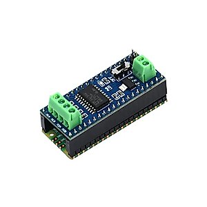 sb components Raspberry Pi Pico Board with Pico Motor Driver HAT Connects 2 DC and 1 Stepper Motor DC Motor Control Module for Raspberry Pi Pico, Raspberry Pi Pico Kit