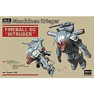 Hasegawa 64116 1:35 Fireball SG 'Intruder' -Two Kits in The Box Plastic Model