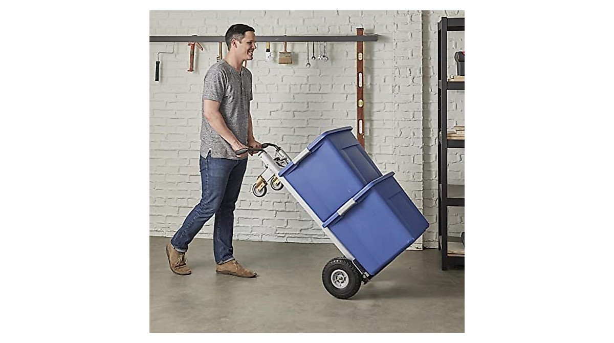 COSCO 3-in-1 Folding Hand Truck – Heavy Duty Platform Cart