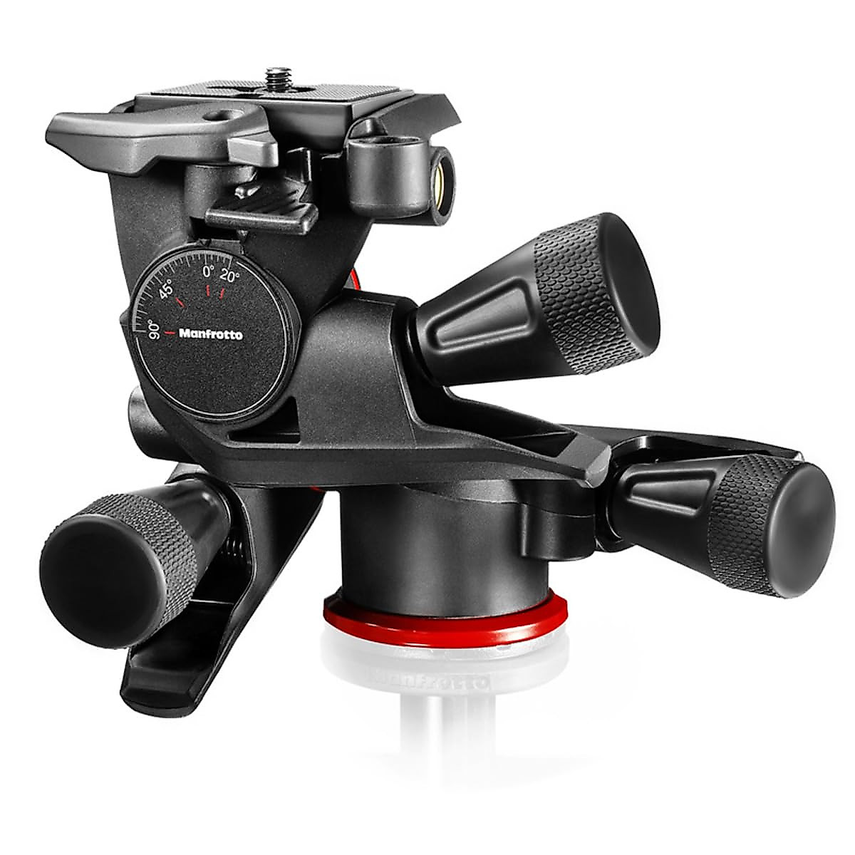 Manfrotto XPRO Geared 3 Way Pan/Tilt Head with Adapto Body