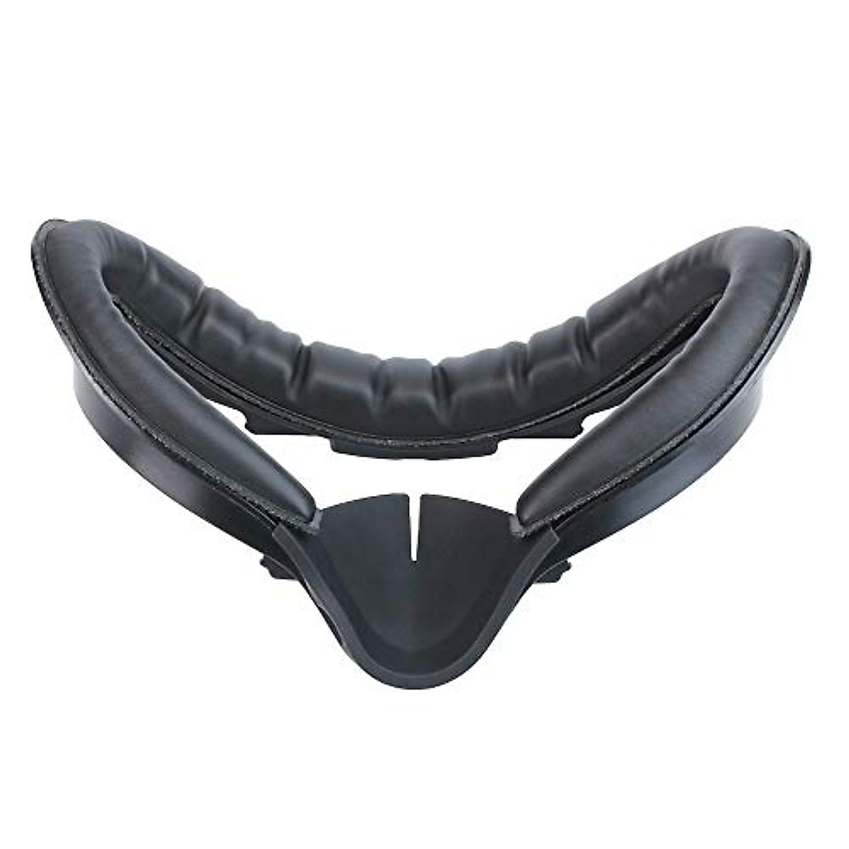 FULYEE Facial Interface Bracket, PU Leather Foam Face Cover Pad Replacement - Widened Face Cover Sweat-Proof Replacement Face Pads for Oculus Quest 2