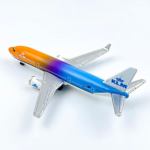 AVIAMUSE KLM Model Airplane, Multi-Color Livery Single Planes Die-cast Model Plane Aircraft Suitable for Collection & Christmas, Birthday Gifts