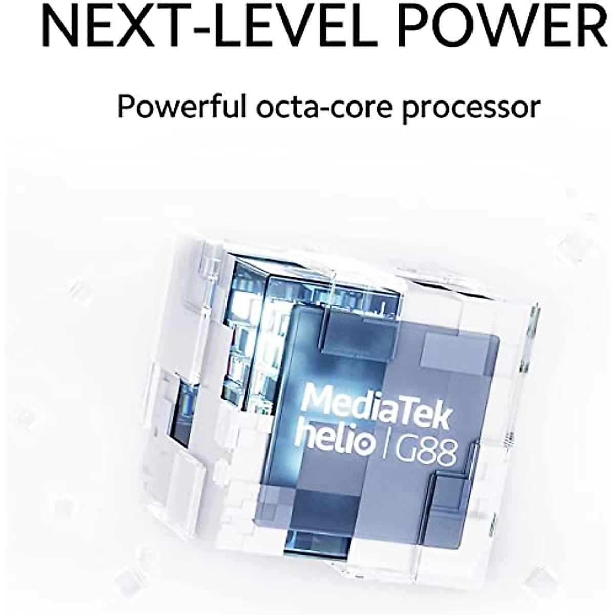 Xiaomi Redmi 10 2022 NFC 4G LTE (128GB + 4GB) LTE GSM Global Unlocked 6.5" 50MP Quad Camera (Not Verizon Sprint Boost Tmobile At&T Cricket) + (w/Fast Car 16W Charger Bundle) (Pebble White)