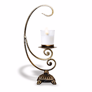 Harmonic Blossom Glass Votives - Premium White Unscented Votive Candles in Clear Elegant Holders - 15 Hour Long Lasting Burn Time - for Weddings, Parties and Event Decoration Centerpieces (12 Pack)