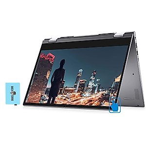 Dell Inspiron 14 5400 Laptop (Intel i7-1065G7 4-Core, 8GB RAM, 512GB PCIe SSD, Intel Iris Plus, 14.0" Touch Full HD (1920x1080), Fingerprint, WiFi, Bluetooth, Win 10 Pro) (Renewed)