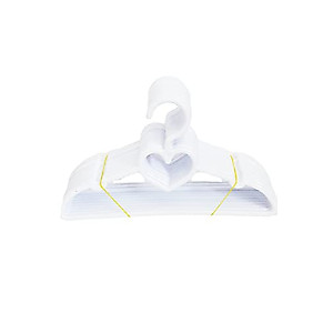 18 Inch Doll Clothes Hangers- 36 Pack Heart Hangers Fits 18 Inch Girl Doll Clothes- Pet Clothes Also