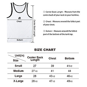 AIMPACT Men Athletic Workout Tank Tops Mesh Quick Dry Fitness Running Gym Muscle Sleeveless Shirts WhiteDarkBlue M
