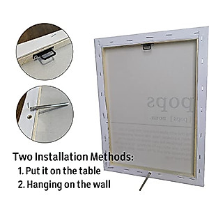 Inspirational Quotes Canvas Wall Art, Maya Angelou Quotes Wall Sign- Do the Best You Can Until You Know Better Inspirational Wall Art, Motivational Print Poster, Gift for Home and Office Decor 12x15