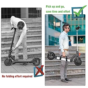 KERHAND Electric Scooter Handles,Balancing Scooters Carrying Strap,Electric Hoverboard Handle Straps Compatible with ES1/ES2/ES3/MAX/M365/M365 Pro