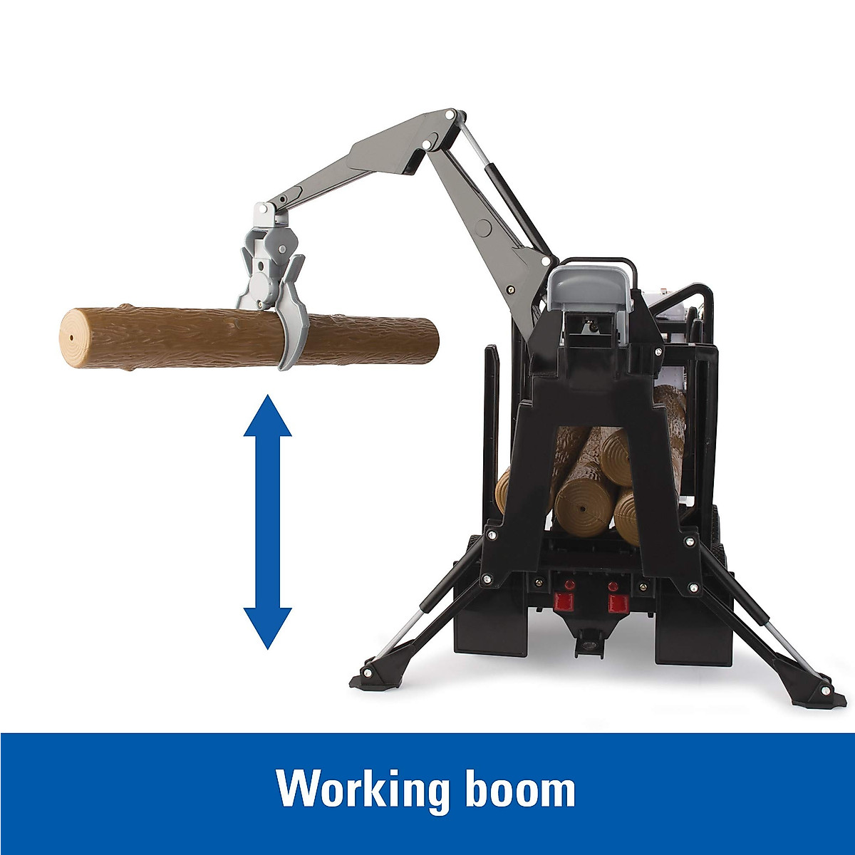 TOMY John Deere Big Farm Semi with Low Boy Wide Load (1:16 Scale)