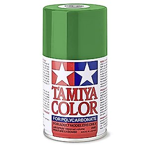 Tamiya TAM86025 86025 PS-25 Bright Green Spray Paint, 100ml Spray Can