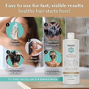 Zinc Shampoo, Dhs 16oz