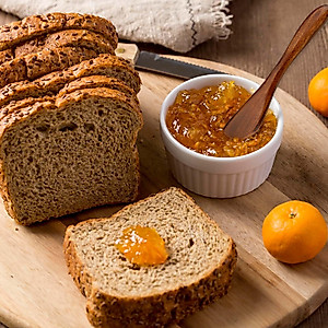 Hariendny 4Pcs Wooden Butter Knife 6 Inch Jelly Cheese Spreaders Sandwich Spreaders Condiment Knive Wooden Mini Spatulas for Kitchen