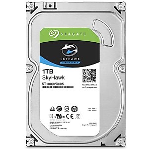Seagate SkyHawk 1TB Surveillance Hard Drive - Sata 6Gb/s 64MB Cache 3.5-Inch Internal Drive (ST1000VX005)