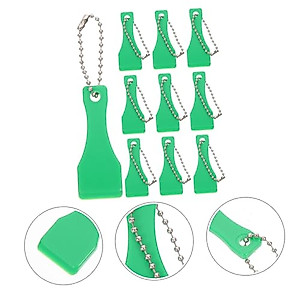 Abaodam 20 Pcs Plastic Scraper Tool Versatile Ticket Scratcher Compact Sticker Remover Scratching Tool Pendant Scraper Tool