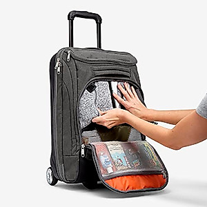 ebags ebags Mother Lode 21 Inches Carry-On Rolling Duffel - Luggage (Heathered Graphite)
