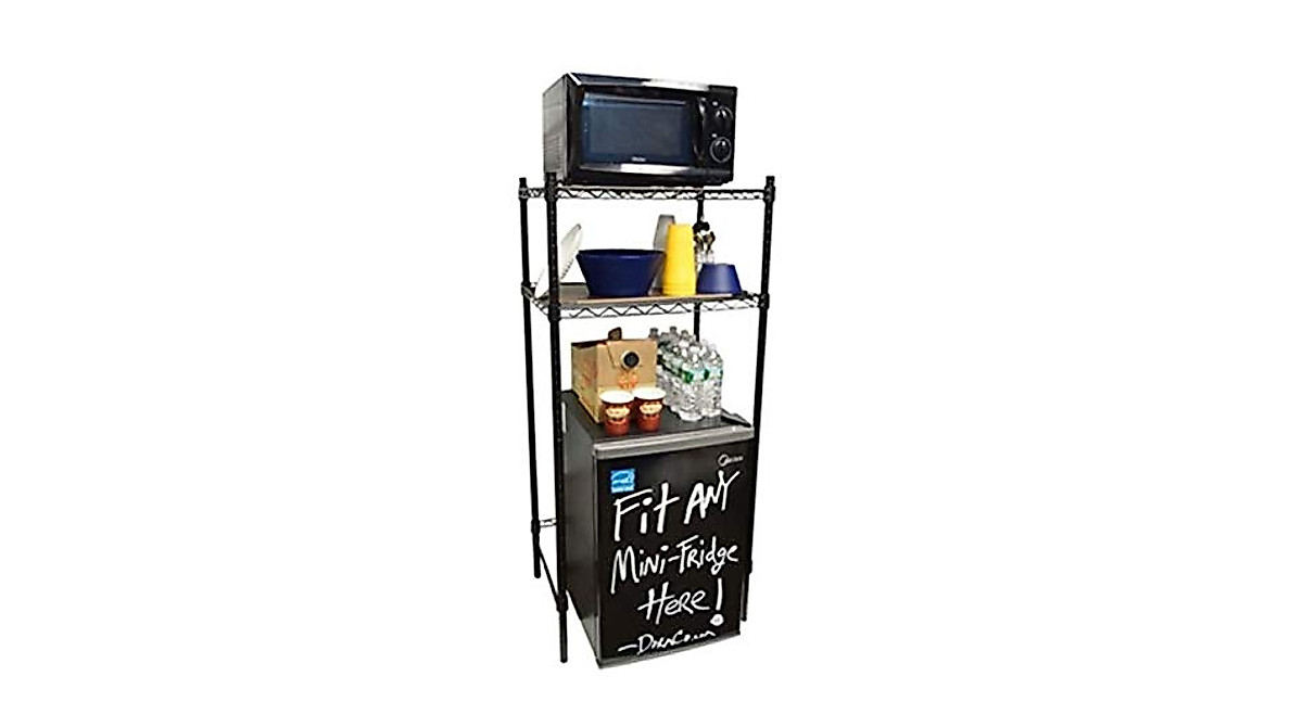 Mini Shelf Supreme - Adjustable Black Stainless Steel Unit