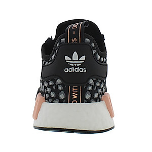 adidas Originals NMD R1 Womens Shoes Size 9.5, Color: Black/White/Grapefruit