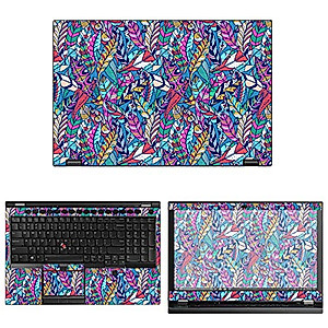 Decalrus - Protective Decal Skin Sticker for Lenovo ThinkPad P53 (15.6" Screen) case Cover wrap LEthnkpd15_P53-209