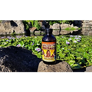 Gum Disease Help, Gum Recession Help -Organic MOUTHWASH -– 100% Pure & Healthy - Organic/nonGMO - Tooth Pain, Sensitivity, Bad Breath, Plaque, Lichen planus.