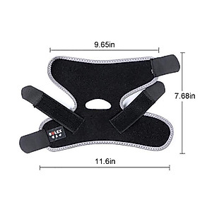 Ankle Brace, Compression Ankle Wrap for Sports Protect, Ankle Sprain, Plantar Fasciitis, Injury Recovery, One Size Fits All