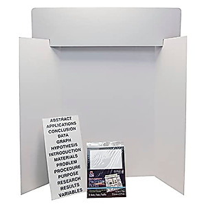 Pacon Presentation Board Project Kit with Project Papers