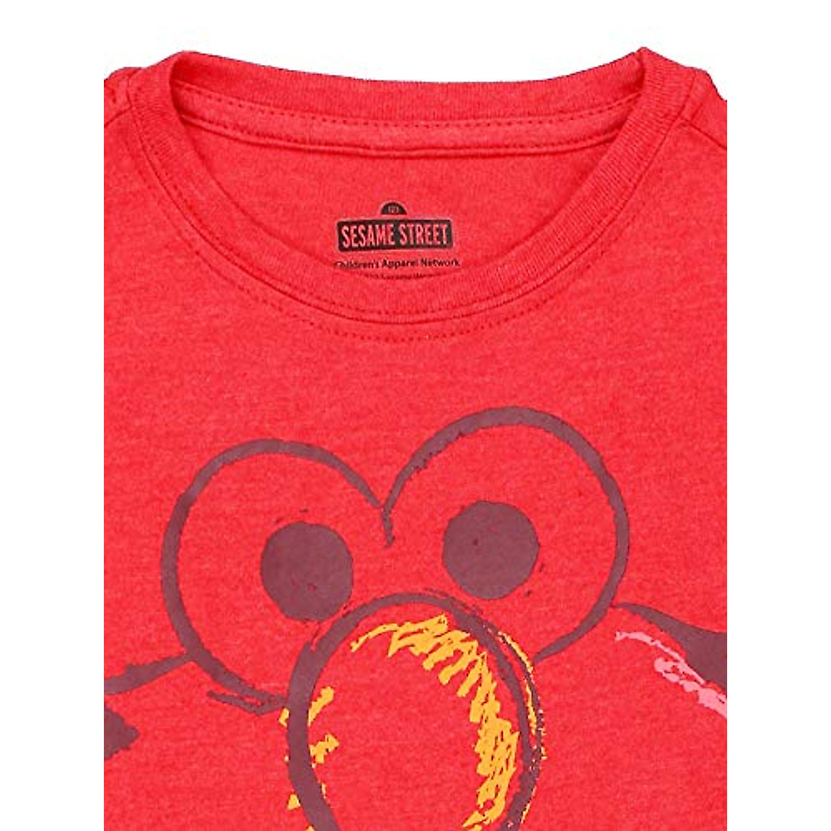 Sesame Street Elmo Boys’ T-Shirt for Infant and Toddler – Red