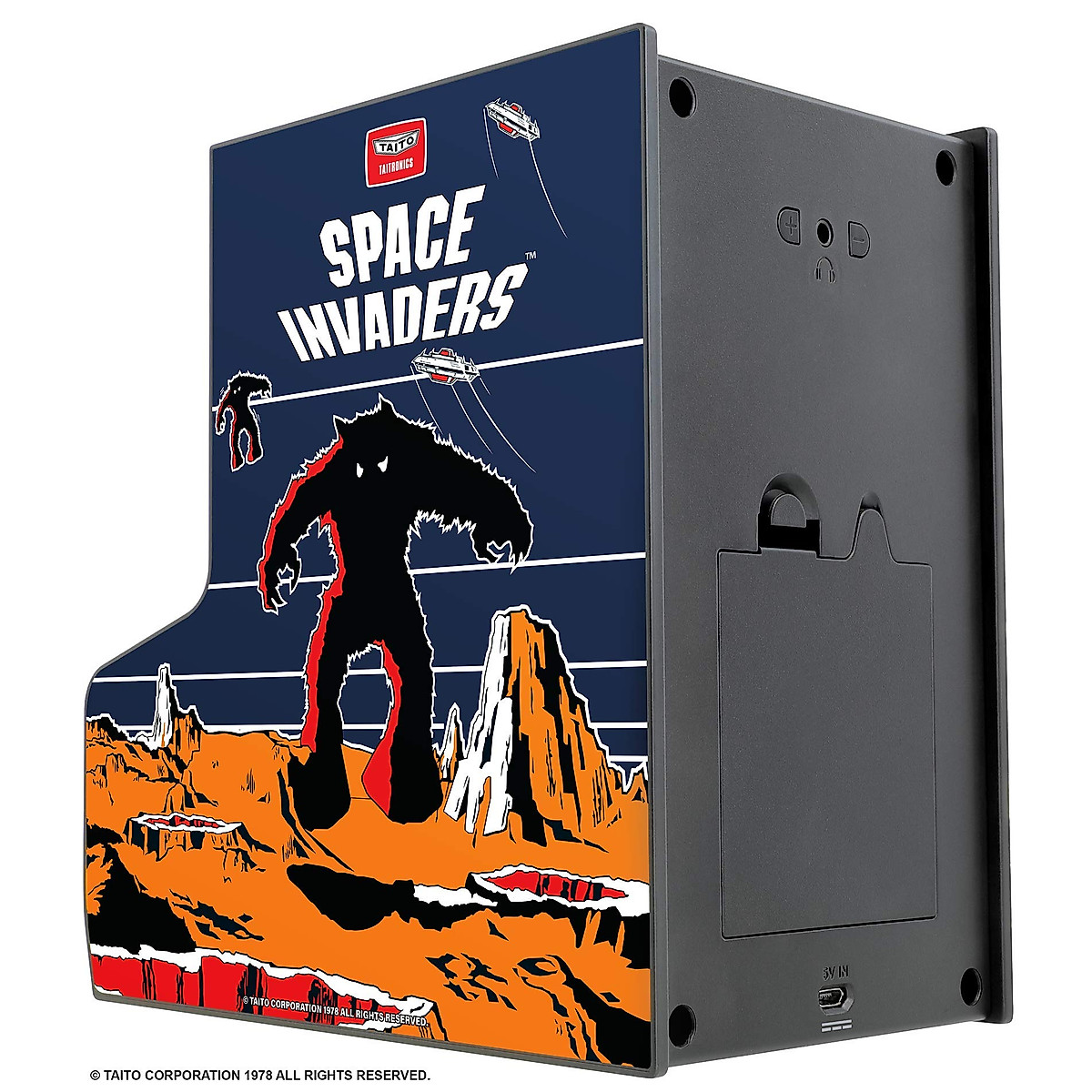 My Arcade Space Invaders Micro Player: Mini Arcade Machine Video Game, Fully Playable, 6.75" Collectible Premium Edition