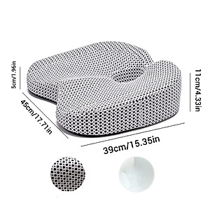 Original Daily Cushion Orthopedic Seat Pillow, Pressure Relief Seat Cushion, Orthopedic Memory Foam Seat Cushion, Orthopedic Pillow for Sitting, Office Chair Car Seat Cushion