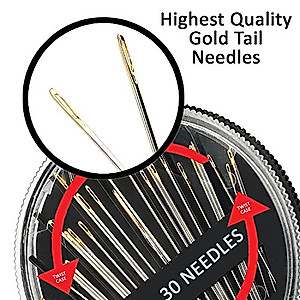 Craftlab Best Mini Sewing Kit with Sewing Survival Ebook, 78 Emergency Accessories For Home, Travel, Emergency