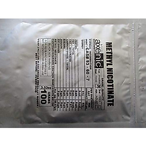 AXENIC 20 Grams Methyl Nicotinate 99.67% Powder CAS# 93-60 - 7