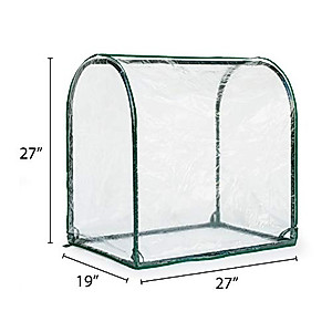 Topline Outdoor Mini Garden Greenhouse - 27 Inch
