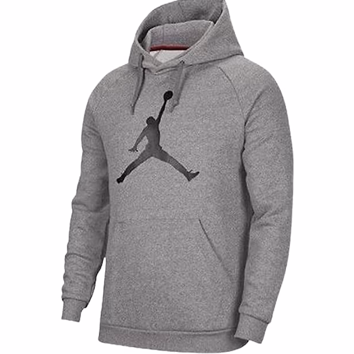 Nike Mens Jumpman Fleece Hoodie, Mens Logo Hoodie, Fleece Hoodie for Men (as1, alpha, s, regular, regular, Standard, Grey, Small)