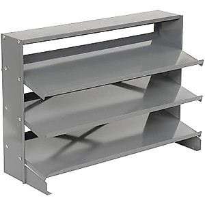 Global Industrial Steel Bench Pick Rack For Corrugated Shelf Bins, 33x12x21