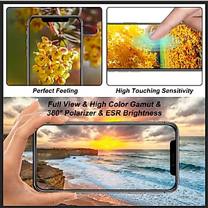 Premium for iPhone 11 Pro MAX Screen Replacement (6.5 inch) 3D Touch Screen Full Repair kit, Display Digitizer Glass Assembly with Waterproof Adhesive, Tools Set, Tempered Glass, Instruction