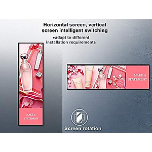 DHL/UPS for 24 inch 1920 * 360 Ultra Wide Stretched Bar LCD Advertising Display ， Ultra Stretched bar LCD Display Kits Outline Size 612.7(W)×132.1(H) mm