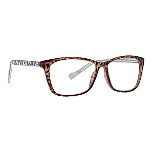 Vera Bradley Alessandra, Blue Light Blocking Stylish Designer Reading Glasses, Women's Readers, 2.25 Power, 30% Blue Light Filtering, Includes Patterned Slip Case, Enchanted Mandala