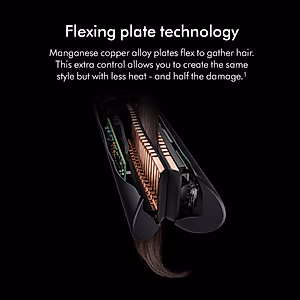 Dyson Corrale™ Hair Straightener, Nickel/Fuchsia