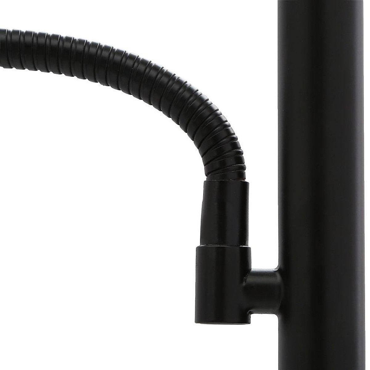 Hampton Bay 71.5 in.Antique Bronze Finish Floor Lamp with attached adjustable reading light