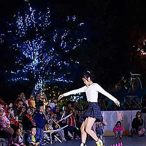 Perzcare Roller Skate Shoes for Women&Men Classic Honeycomb PU Leather High-top Quad Roller Skates for Beginner, Professional Indoor&Outdoor Four-Wheel Shiny Roller Skates for Girls Unisex