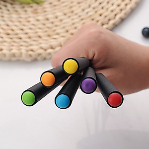 Fdit 6 Pcs Stainless Steel Fondue Forks, Long Forks Cheese Fondue Forks for Chocolate Fountain Cheese Fondue Roast Marshmallows