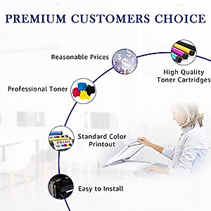 Mooho Compatible Toner Cartridge Replacement for Brother TN227 TN-227 TN227BK TN223 TN223BK/C/M/Y for MFC-L3770CDW HL-L3270CDW HL-L3290CDW MFC-L3710CW Toner Printer (TN-227BK/C/M/Y High Yield 4 Pack)